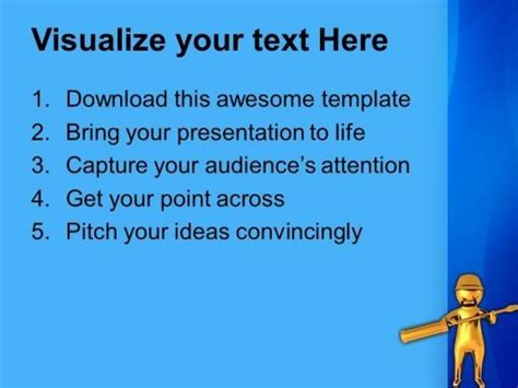 Man Holding Screw Driver PowerPoint Templates Ppt Backgrounds For Slides 0813