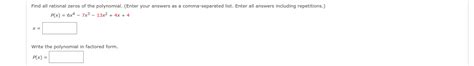 Solved A Polynomial Function P And Its Graph Are Given P X Chegg
