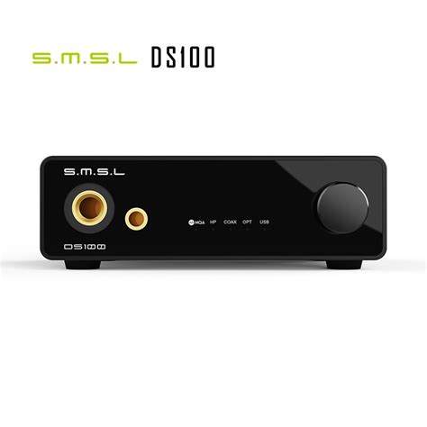 Smsl Ds100 Mqa Dac Sound Decoder Cs43131 Mqa Cd Xmos Xu 316 Hi Res