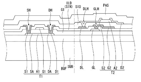 Thin Film Transistor Substrate And Display Using The Same Eureka