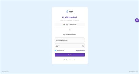 Berry Open Source React Dashboard Berry Open Source React Dashboard