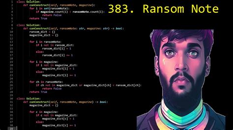 383 Ransom Note 3 Solutions Leetcode Youtube