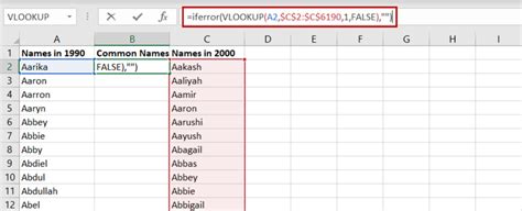 How To Use Vlookup In Excel To Compare Two Columns Spreadcheaters