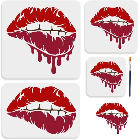 Kiss Lips Tattoo Drawing