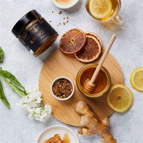 Raw Honey With Propolis Bee Pollen And Royal Jelly Princess Bee