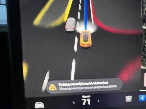 Ultra Sonic Sensor Just Went Bad R Teslamodely