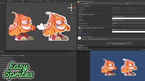 [released] Easy Sprites Add Sprite Fx To Your 2d Spriterenderer Community Showcases