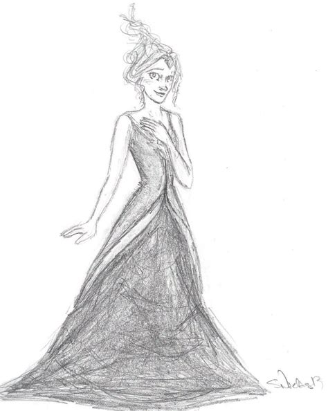 Princess Dress Sketch At Explore Collection Of Princess Dress Sketch At Explore Collection Of