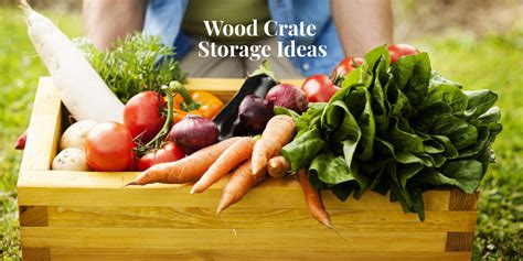 12 Incredible Wood Crate Storage Ideas Vintayard