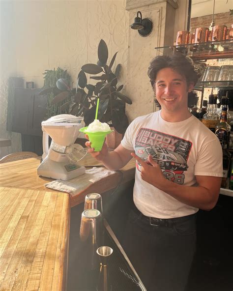 The Page Icymi Bartender Chad Is Headed Back To Texas