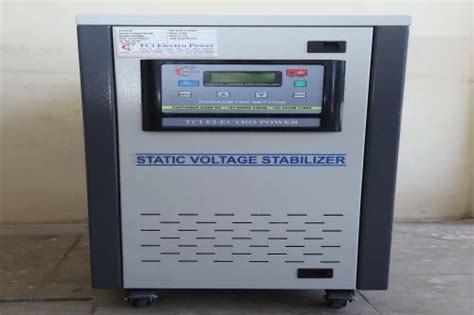 Three Phase Copper Industrial Igbt Based Pwm Static Voltage Regulator
