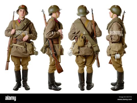 Soviet Army Soldier In Cut Out Stock Images And Pictures Alamy