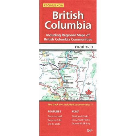 British Columbia Provincial Map