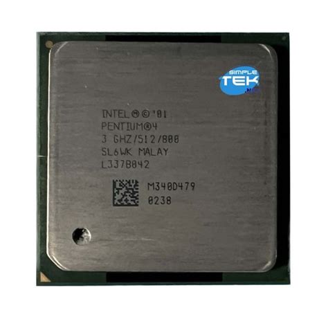 Pc Cpu Pga478 Intel Pentium 4 300ghz Sl6wk Pga 478 Processor Socket Laptop Ebay