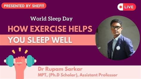 Rupam Sarkar On Linkedin Didyouknow Exercise Improves Sleep Know