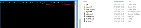 github ilbonte node telegram bot starter kit how to create a