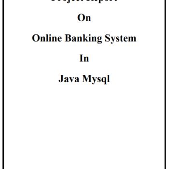 Online Banking System In Java Mysql Project Report DFD Diagram Projectworlds Store