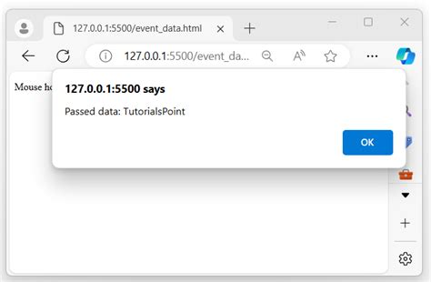 JQuery Event Data Property