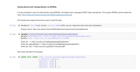 getting started with jupyter intelligentgraph