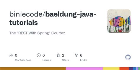 Github Binlecodebaeldung Java Tutorials The Rest With Spring Course