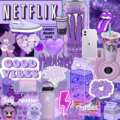 Good Vibes Collage Wallpaper For A Positive Home Decor