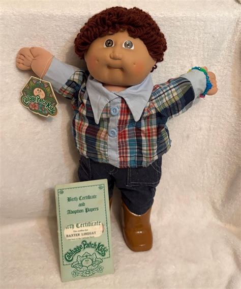 Vintage Cabbage Patch Boywearing All Cpkminty Etsy