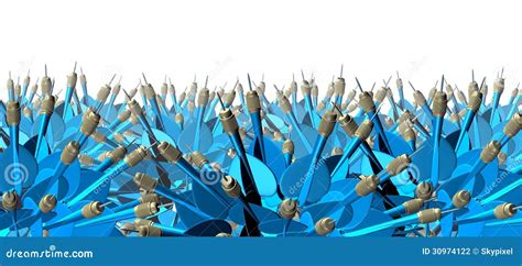 Dart Border Stock Illustration Illustration Of Direction
