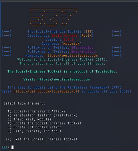 setoolkit credential harvester attack geeksforgeeks