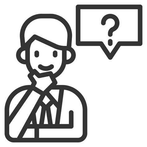 Problem Solving Icon Line Vector Illustration 13537200 Vector Art At