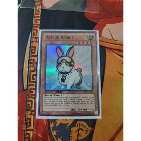การ์ด Yugioh ของแท้ Rescue Rabbit Ct09 En015 Super Rare Shopee