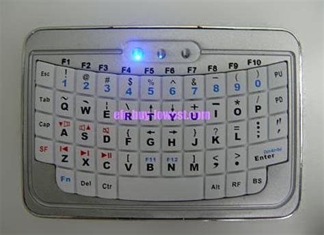 Credit Card Sized EFO Mini Wireless Bluetooth Keyboard Gadgetsin