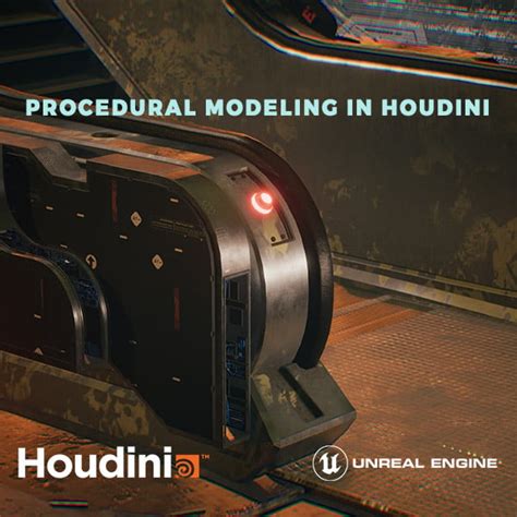 new houdini tutorial procedural modeling [escalator] radu cius
