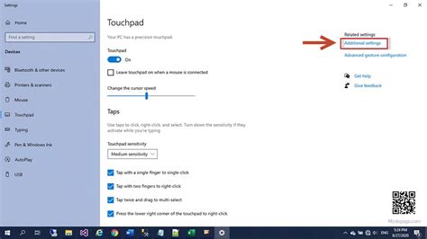 Touchpad Setting