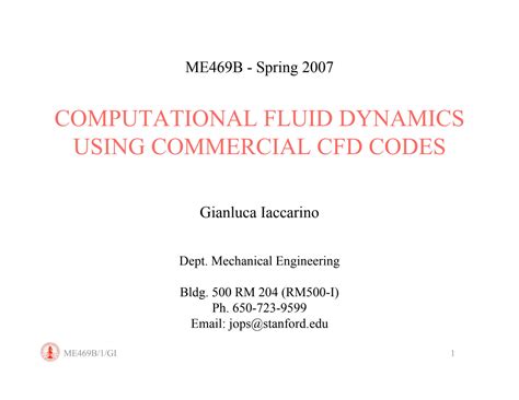 Solution Computational Fluid Dynamics Using Commercial Cfd Codes