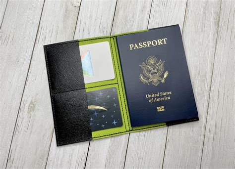 Passport Cover Machine Embroidery Design 6x10 Hoop 4 Sizes Included