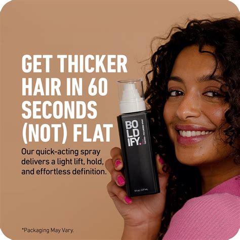 Aerosol Para Voluminizar El Cabello Obtenga Cabello Más Grueso En 60
