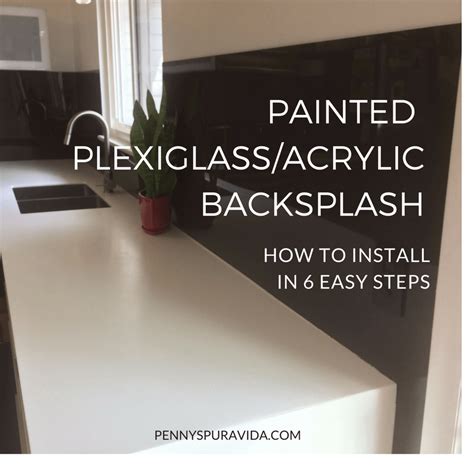 Install Acrylic Backsplash Panels At Rose Jessie Blog