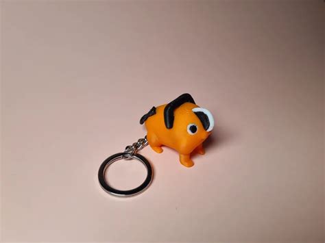 Pochita Keychain By Big Simi Makerworld Download Free 3d Models