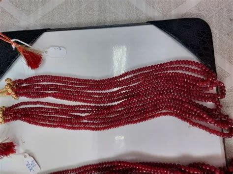 Ruby Cutting Beads At ₹ 28 Carat Arjun Nagar Jaipur Id 26999943630