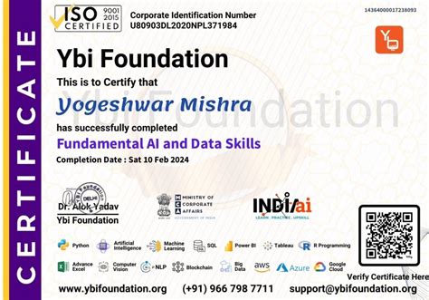 Yogeshwar Mishra On Linkedin Ybifoundation Artificialintelligence