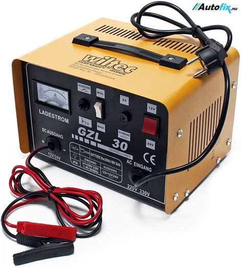 Batterilader 12v 24v 16a Wbl Gzl30 Batterilader Autofix Nu Aps