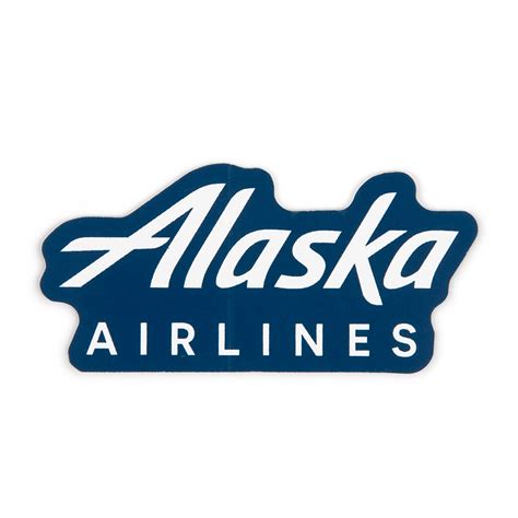Alaska Airlines Die Cut Sticker Alaska Airlines