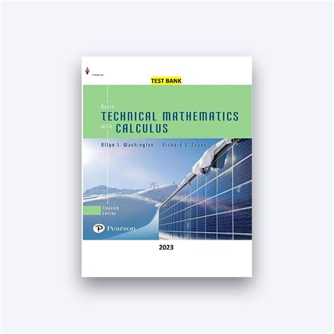 Solution Manual Basic Technical Mathematics With Calculus 11th Edition By Allyn J Kris J