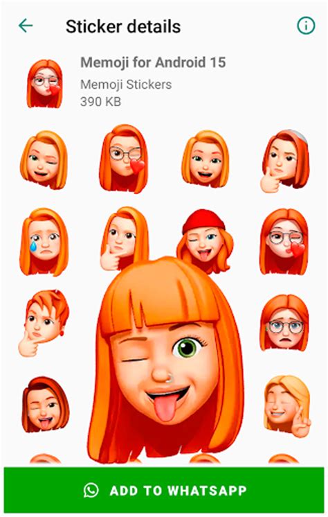下载 Stickers Memoji Apk 10 Android 版