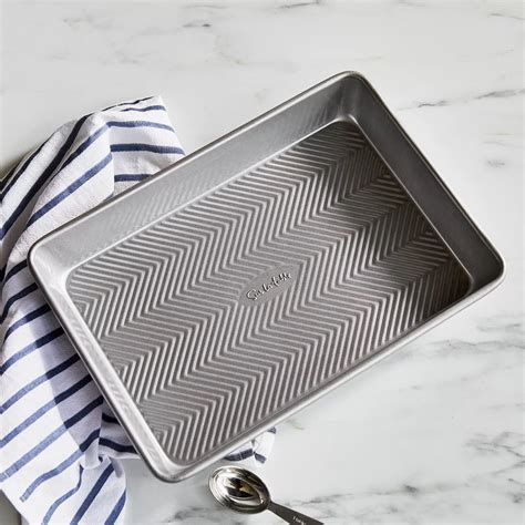 Sur La Table Silver Classic Rectangular Cake Pan 9 X 13 Sur La Table