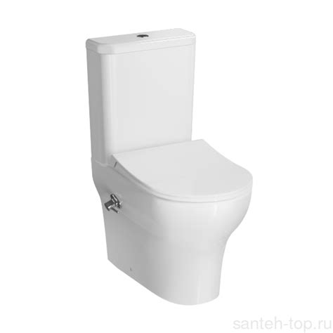 Унитаз-компакт VitrA Zentrum back to wall 9012B003-7226, тонкое сиденье ...