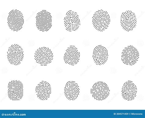 3d Fingerprint Isolated On White Background Fingerprint Scanning The Concept Of Biometric