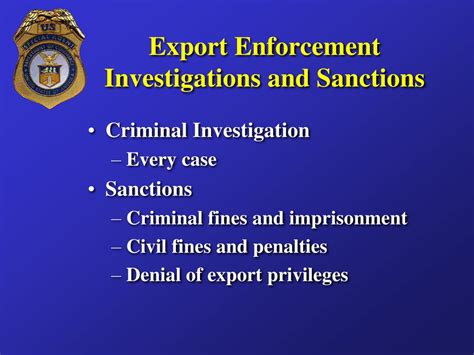 PPT Export Enforcement Export Controls Training June 2011 PowerPoint Presentation ID 770688