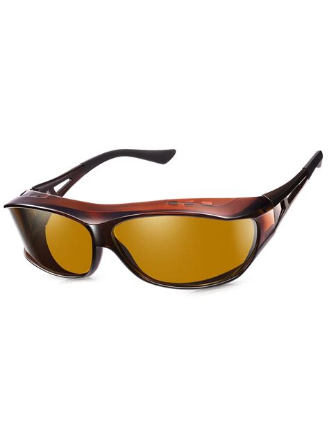Tinhao Polarized Fit Over Glasses Sunglasses For Men Women Oversized Hd