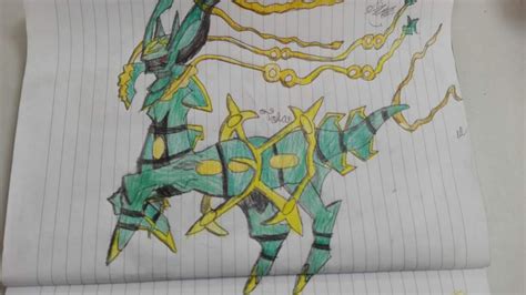 How To Draw Legendary Pokemon Rayquaza